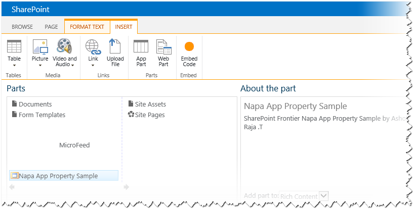 Client Web Part Custom Properties and Query String Standard Token in SharePoint 2013 Napa App ...